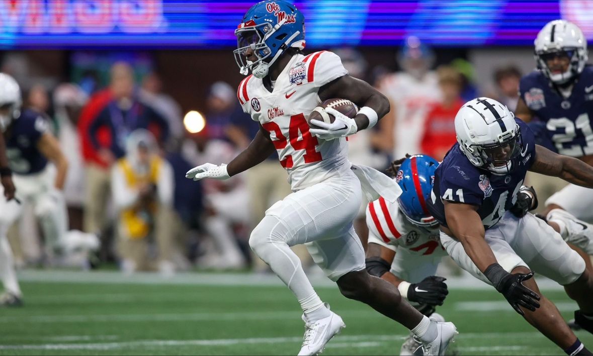 Tyler Komis on LinkedIn: Rebels RB Ulysses Bentley IV exercising final ... Tyler Komis on LinkedIn: Rebels RB Ulysses Bentley IV exercising final ...