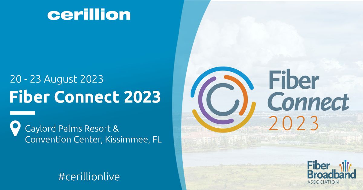 Cerillion Technologies on LinkedIn: Fiber Connect 2023 | Cerillion Cerillion Technologies on LinkedIn: Fiber Connect 2023 | Cerillion