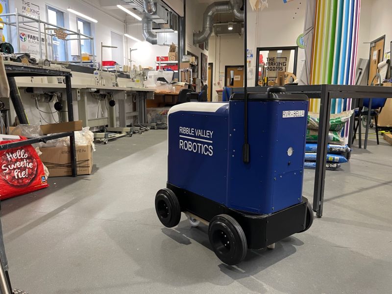 Ribble Valley Robotics Ltd on LinkedIn: #lastmiledelivery #robot # ... Ribble Valley Robotics Ltd on LinkedIn: #lastmiledelivery #robot # ...