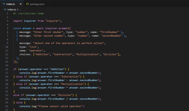 Mudasir Abbasi on LinkedIn: #typescript #coding #calculatorapp # ... Mudasir Abbasi on LinkedIn: #typescript #coding #calculatorapp # ...