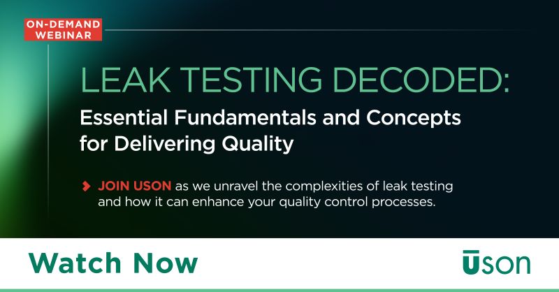 Uson - Air Leak & Flow Measurement Solutions on LinkedIn: #leaktesting ... Uson - Air Leak & Flow Measurement Solutions on LinkedIn: #leaktesting ...