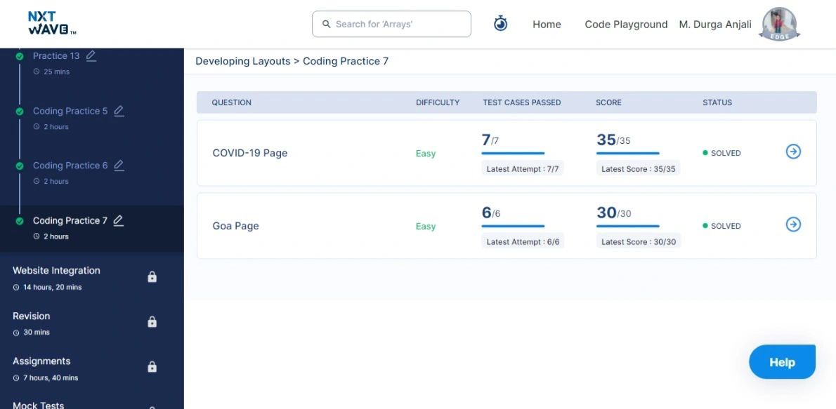 Durga Anjali on LinkedIn: #nxtwave #coding #practice #html #css #bootstrap Durga Anjali on LinkedIn: #nxtwave #coding #practice #html #css #bootstrap