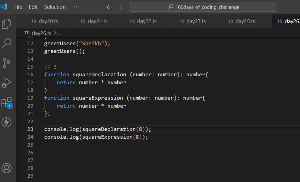 Hamza Sheikh on LinkedIn: #100daysofcodechallenge #typescript # ... Hamza Sheikh on LinkedIn: #100daysofcodechallenge #typescript # ...