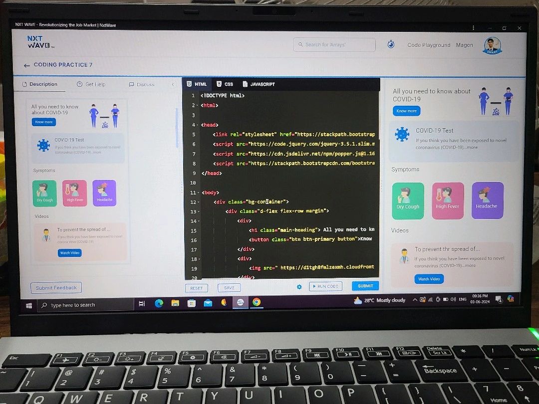 Magen Sivakumar on LinkedIn: #codingpractice7 #coding #practice #html # ... Magen Sivakumar on LinkedIn: #codingpractice7 #coding #practice #html # ...