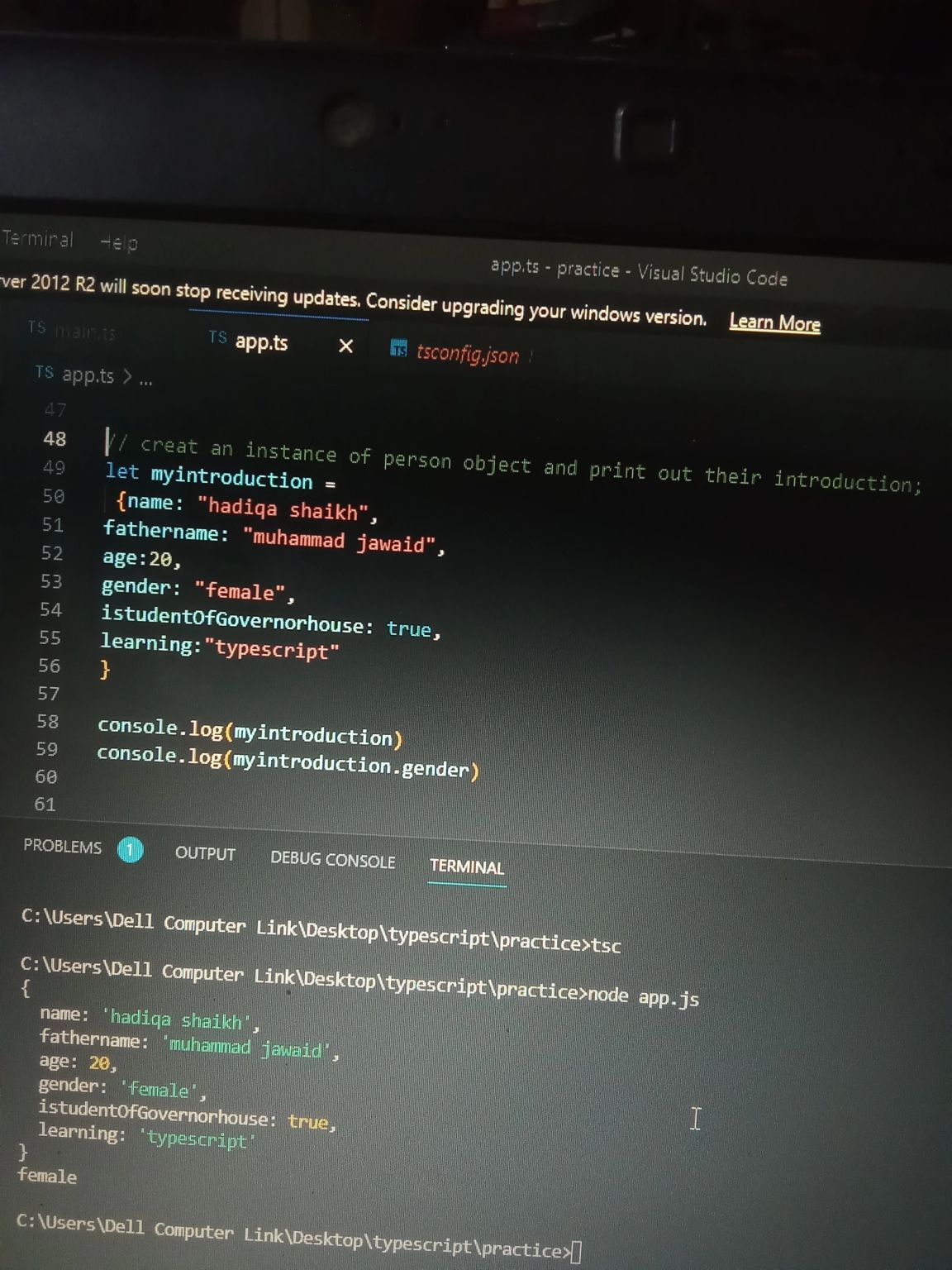Hadiqa Shaikh on LinkedIn: #sirbilal #coding #objectorientedprogramming ... Hadiqa Shaikh on LinkedIn: #sirbilal #coding #objectorientedprogramming ...