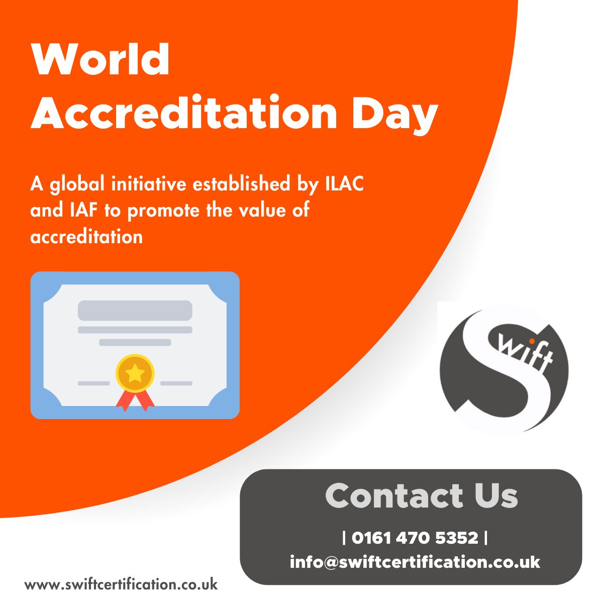 Swift Certification Limited on LinkedIn: #worldaccreditation #wad2023 # ... Swift Certification Limited on LinkedIn: #worldaccreditation #wad2023 # ...