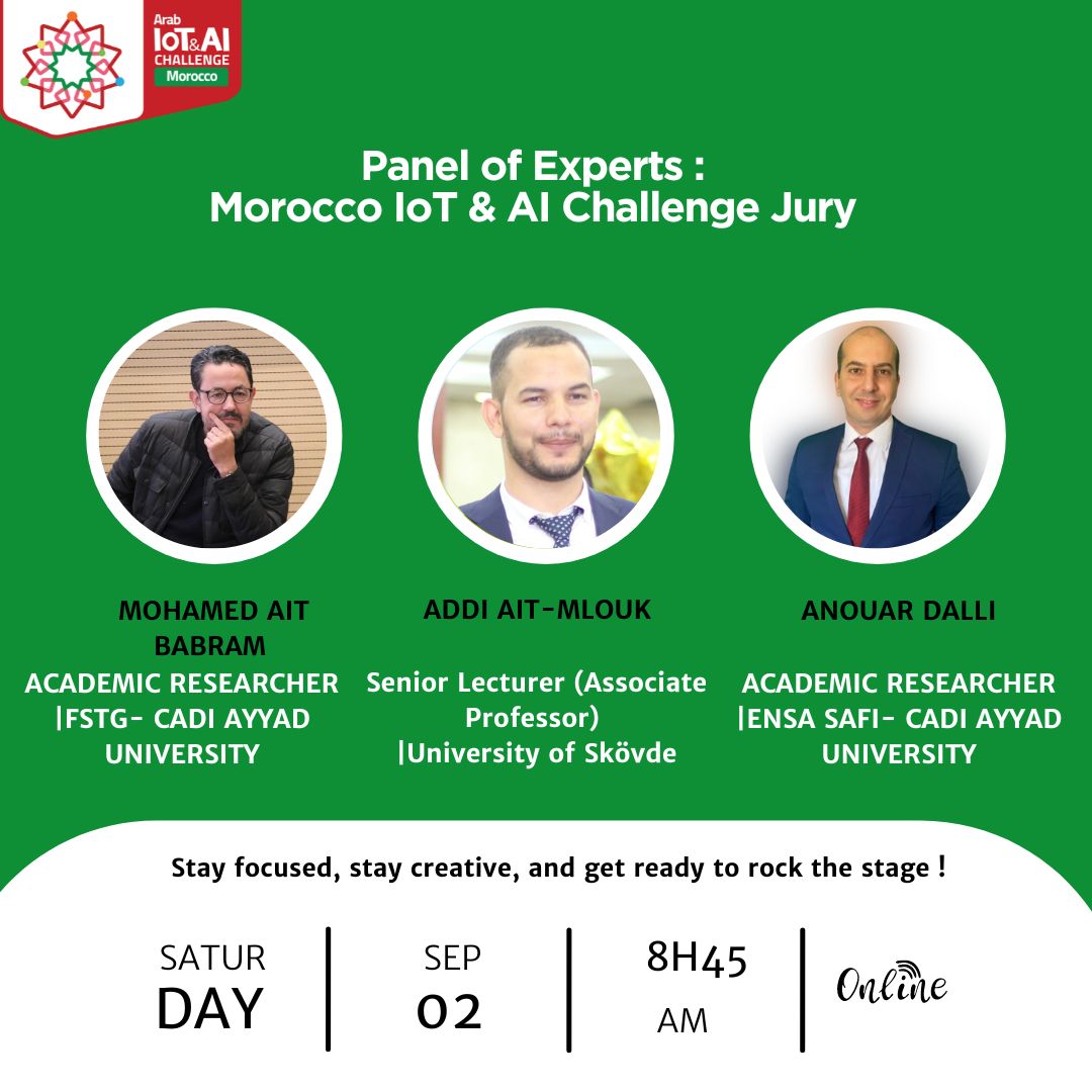 Morocco IoT & AI Challenge on LinkedIn: #arabaiotai #5thedition # ... Morocco IoT & AI Challenge on LinkedIn: #arabaiotai #5thedition # ...