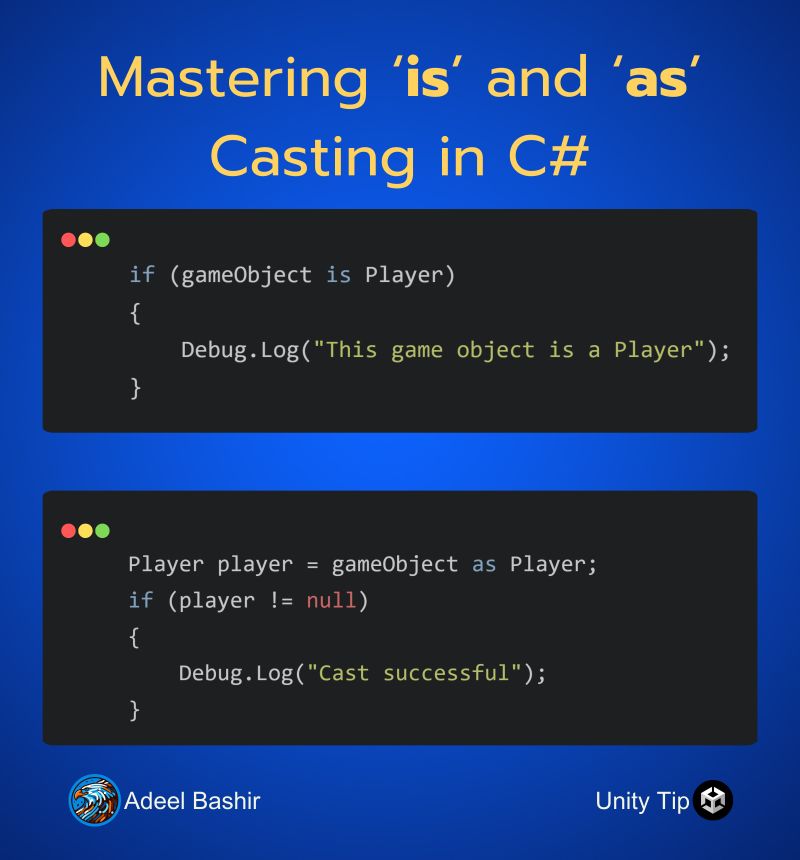 Adeel Bashir on LinkedIn: #unity #gamedevelopment #codingtips # ... Adeel Bashir on LinkedIn: #unity #gamedevelopment #codingtips # ...