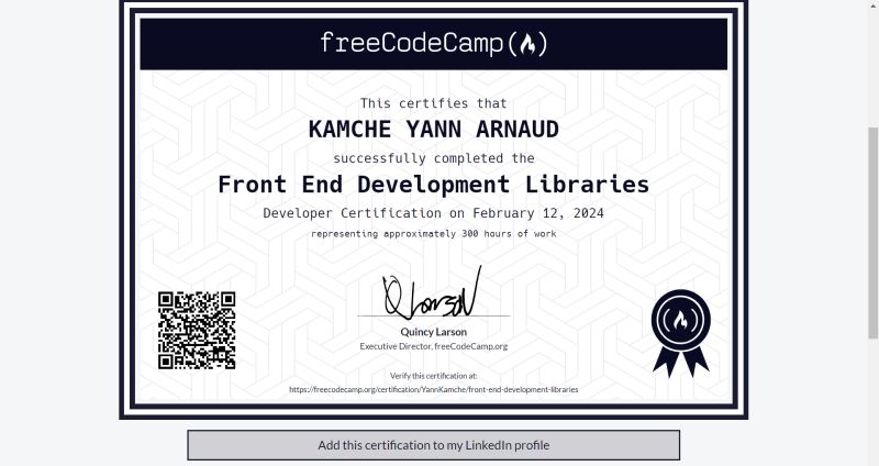 Yann Kamche on LinkedIn: #reactjs #nextjs14 #typescript #reactnative Yann Kamche on LinkedIn: #reactjs #nextjs14 #typescript #reactnative