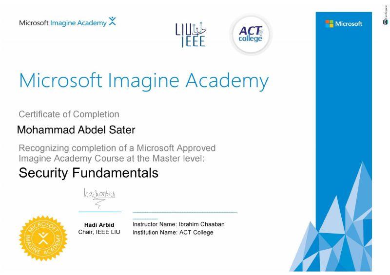 Mohammad Abdel Sater on LinkedIn: #cybersecurity # ... Mohammad Abdel Sater on LinkedIn: #cybersecurity # ...