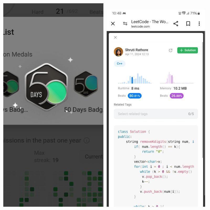 Shruti Rathore on LinkedIn: #dsa #datastructures #learning #leetcode # ... Shruti Rathore on LinkedIn: #dsa #datastructures #learning #leetcode # ...