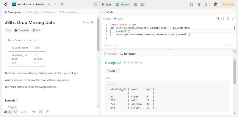 Rohit Jangid ️ on LinkedIn: #day7 #pandas #datamanipulation #leetcode # ... Rohit Jangid ️ on LinkedIn: #day7 #pandas #datamanipulation #leetcode # ...