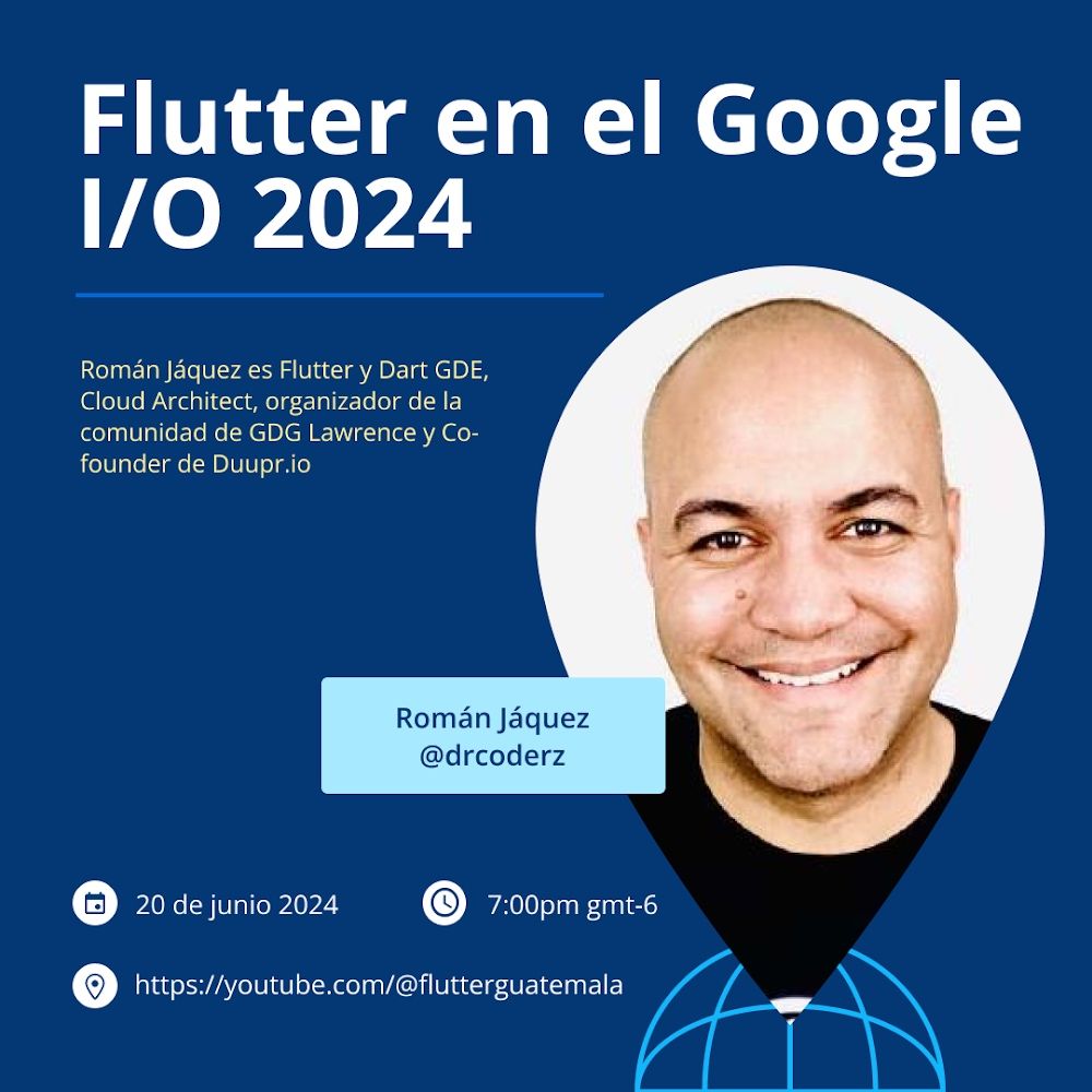Flutter Guatemala en LinkedIn: #flutter #googleio #flutterdev #google # ... Flutter Guatemala en LinkedIn: #flutter #googleio #flutterdev #google # ...