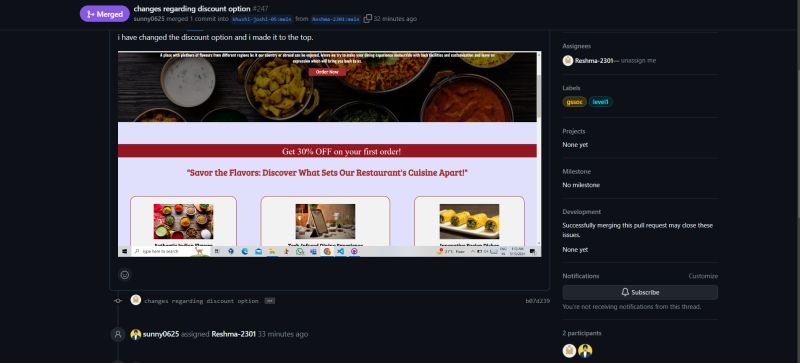 kumari Reshma on LinkedIn: #gssoc #opensource #firstcontribution # ... kumari Reshma on LinkedIn: #gssoc #opensource #firstcontribution # ...