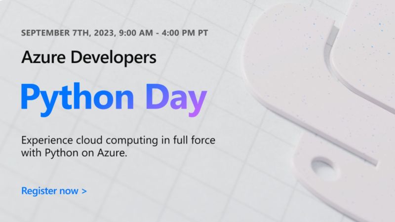 ESENS sur LinkedIn : Announcing: Azure Developers – Python Day - Python ESENS sur LinkedIn : Announcing: Azure Developers – Python Day - Python