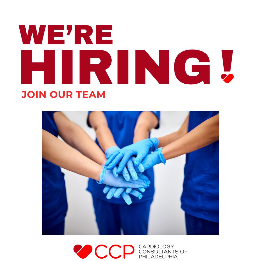 Cardiology Consultants of Philadelphia on LinkedIn: CCP is hiring ... Cardiology Consultants of Philadelphia on LinkedIn: CCP is hiring ...