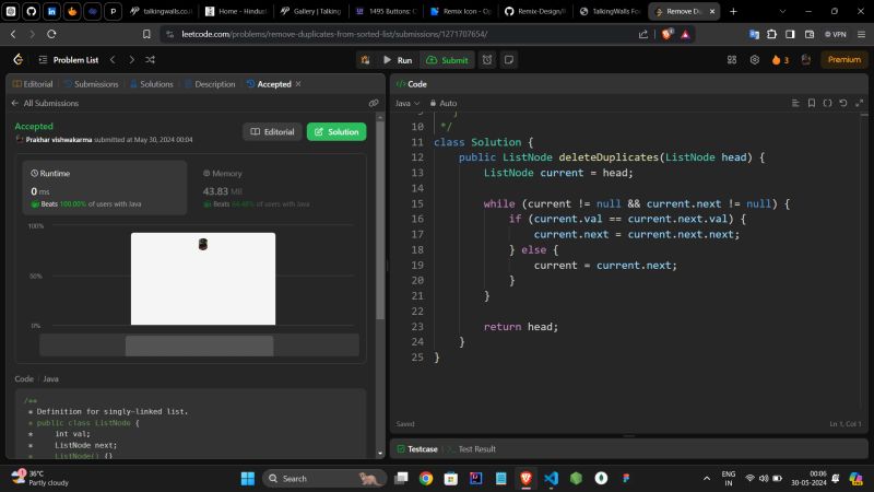 Prakhar Vishwakarma on LinkedIn: #leetcode #dsa #coding #learning # ... Prakhar Vishwakarma on LinkedIn: #leetcode #dsa #coding #learning # ...