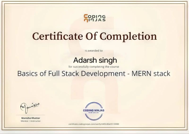 Adarsh Thakur on LinkedIn: course completed 👍 Adarsh Thakur on LinkedIn: course completed 👍