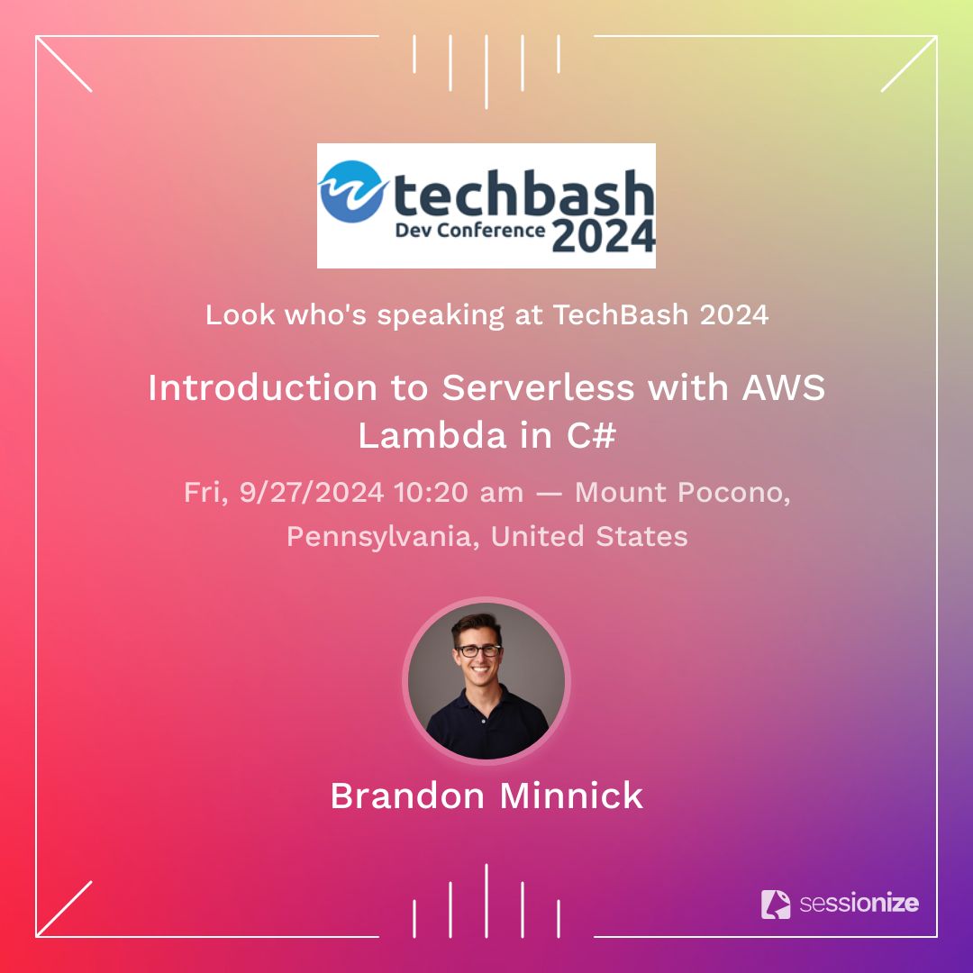 TechBash Foundation on LinkedIn: #csharp #techbash #developers #aws # ... TechBash Foundation on LinkedIn: #csharp #techbash #developers #aws # ...