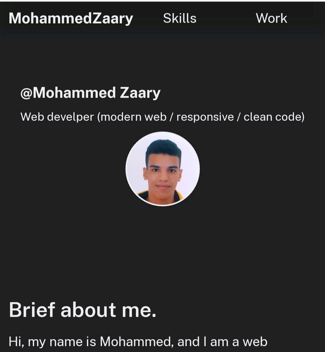 Mohammed EZ-ZAARY on LinkedIn: 📣🌐 Seeking Feedback on My Personal ... Mohammed EZ-ZAARY on LinkedIn: 📣🌐 Seeking Feedback on My Personal ...
