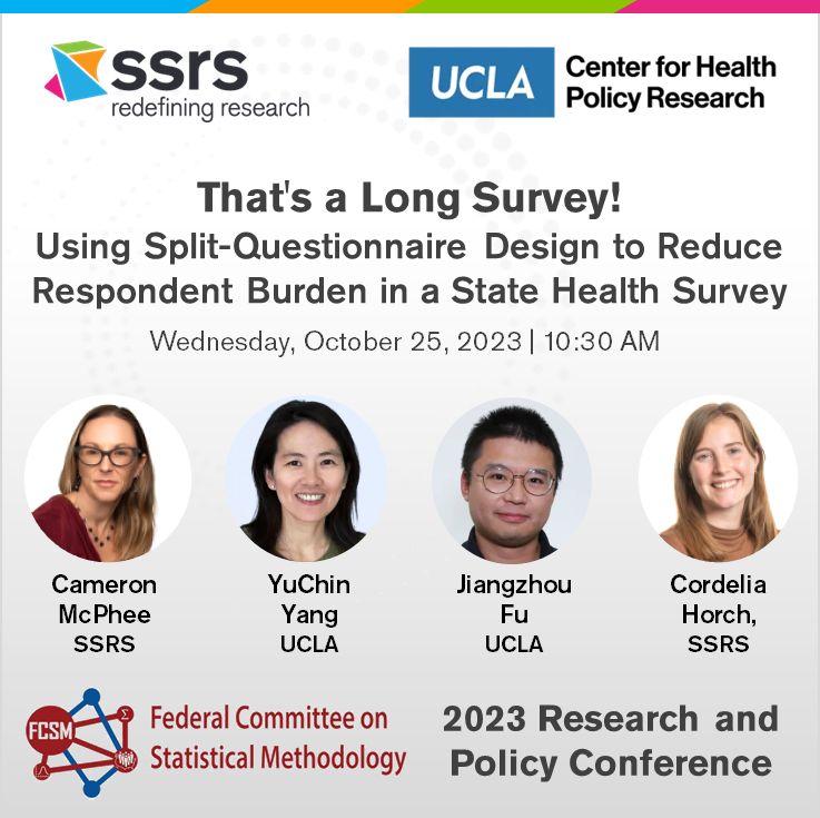 SSRS team presents hotdeck imputation for health survey data | SSRS ... SSRS team presents hotdeck imputation for health survey data | SSRS ...