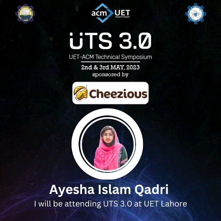 Ayesha Islam Qadri on LinkedIn: #technicalevent #acm_uet #competitions ... Ayesha Islam Qadri on LinkedIn: #technicalevent #acm_uet #competitions ...