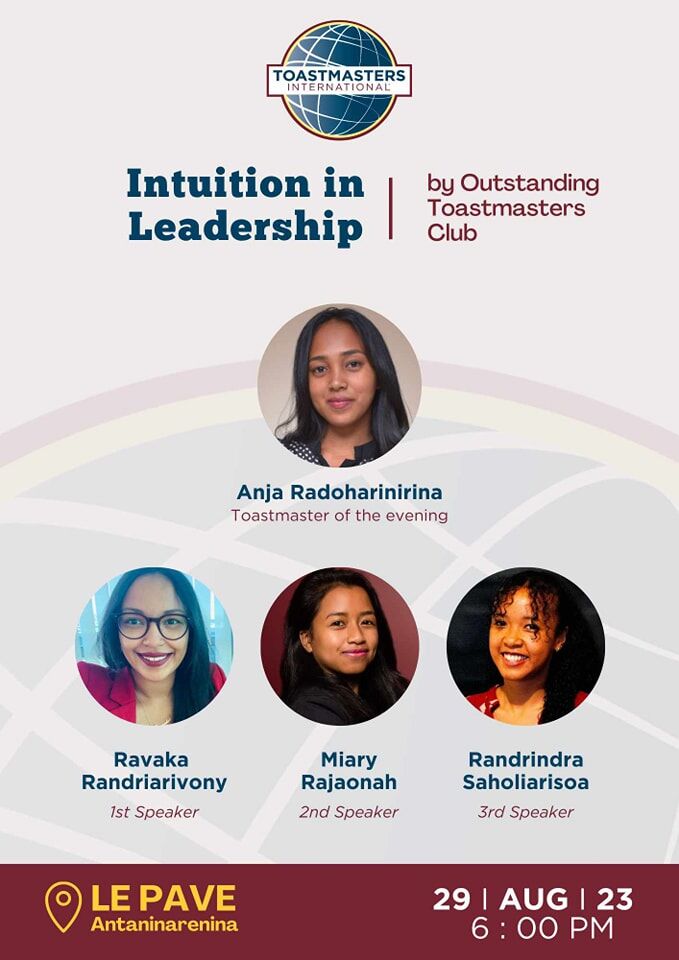 Miary Rajaonah on LinkedIn: #toastmasters #personalgrowth # ... Miary Rajaonah on LinkedIn: #toastmasters #personalgrowth # ...