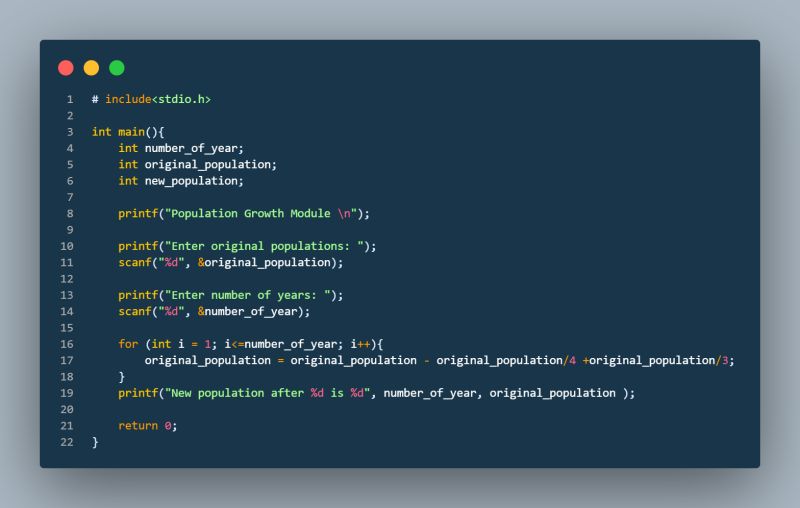 Ahtesham Ali on LinkedIn: #programming #cprogramming #populationgrowth ... Ahtesham Ali on LinkedIn: #programming #cprogramming #populationgrowth ...