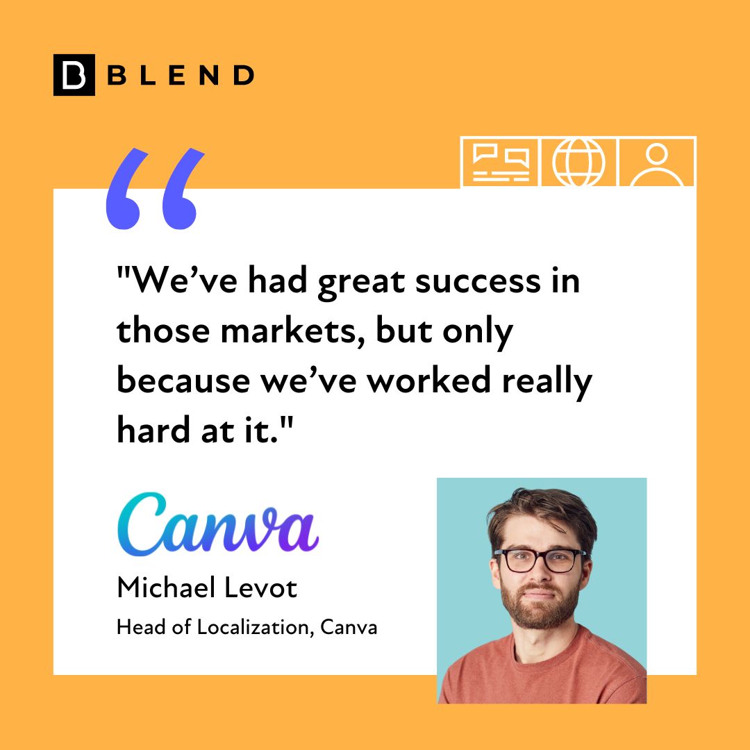 BLEND Localization on LinkedIn: Canva’s Michael Levot | Localization ... BLEND Localization on LinkedIn: Canva’s Michael Levot | Localization ...