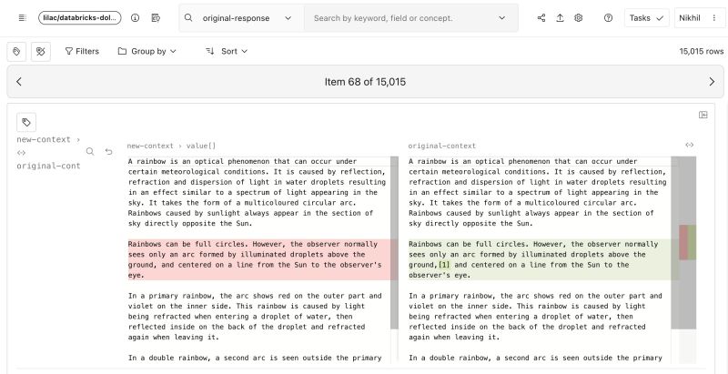 Lilac AI (joined Databricks) on LinkedIn: We just launched two new UI ... Lilac AI (joined Databricks) on LinkedIn: We just launched two new UI ...