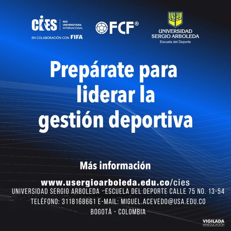 CIES - Centre International d'Etude du Sport on LinkedIn: #colombia # ... CIES - Centre International d'Etude du Sport on LinkedIn: #colombia # ...