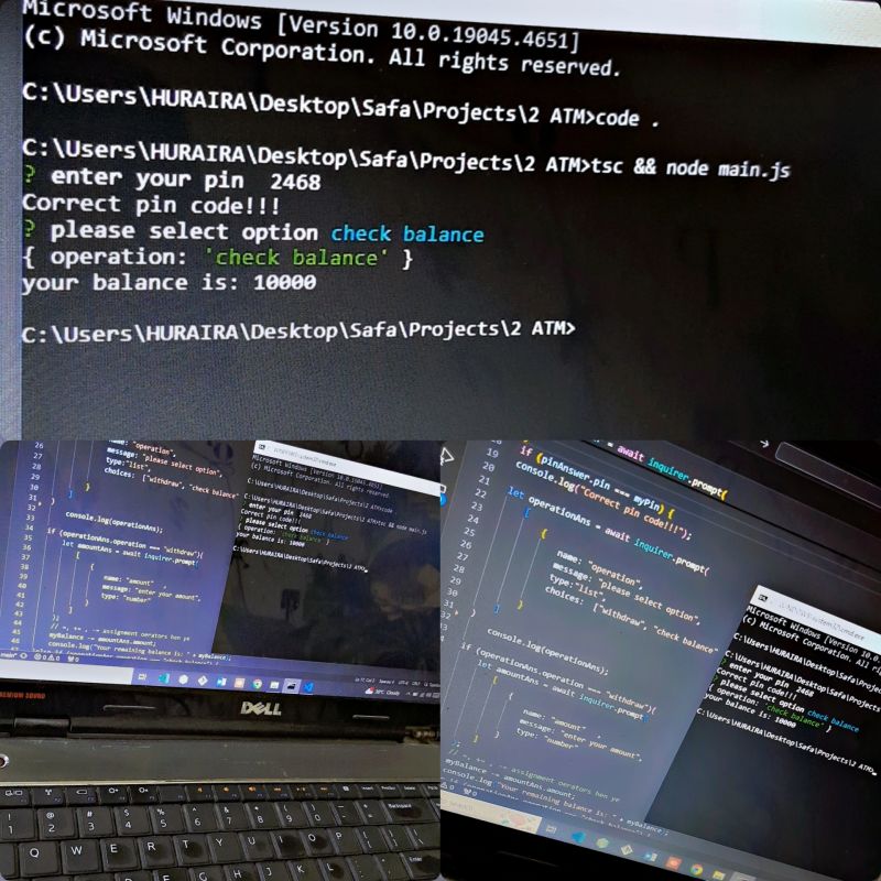Safa Muhammad Anas on LinkedIn: #typescript #coding #atmproject # ... Safa Muhammad Anas on LinkedIn: #typescript #coding #atmproject # ...