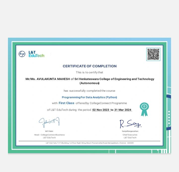 Mahesh Mahi on LinkedIn: data scientist using python Mahesh Mahi on LinkedIn: data scientist using python