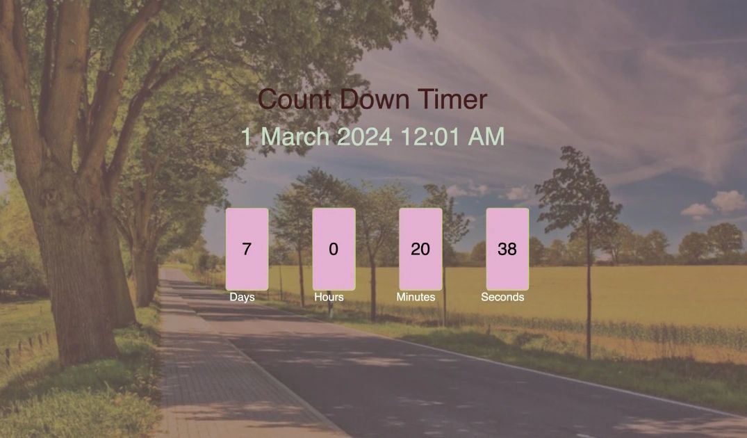 Launching a countdown timer with HTML, CSS, and JavaScript | Navneet ... Launching a countdown timer with HTML, CSS, and JavaScript | Navneet ...