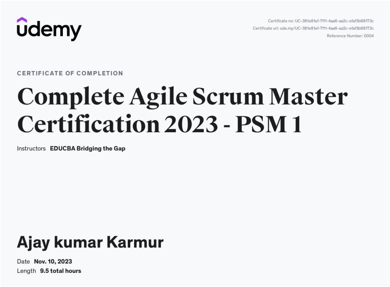 Ajay kumar Karmur on LinkedIn: #agile #scrummaster #projectmanagement # ... Ajay kumar Karmur on LinkedIn: #agile #scrummaster #projectmanagement # ...