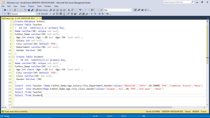 Abdullah Tahir on LinkedIn: #sqlserver #databasemanagement #sql # ... Abdullah Tahir on LinkedIn: #sqlserver #databasemanagement #sql # ...
