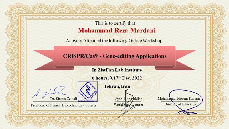 Mohammad Reza Mardani posted on LinkedIn Mohammad Reza Mardani posted on LinkedIn