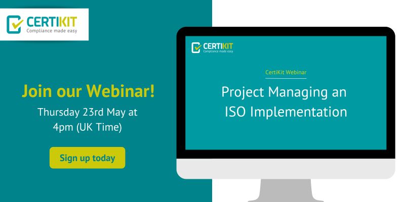 CertiKit on LinkedIn: #webinar #iso #isostandards #iso27001 #iso9001 # ... CertiKit on LinkedIn: #webinar #iso #isostandards #iso27001 #iso9001 # ...