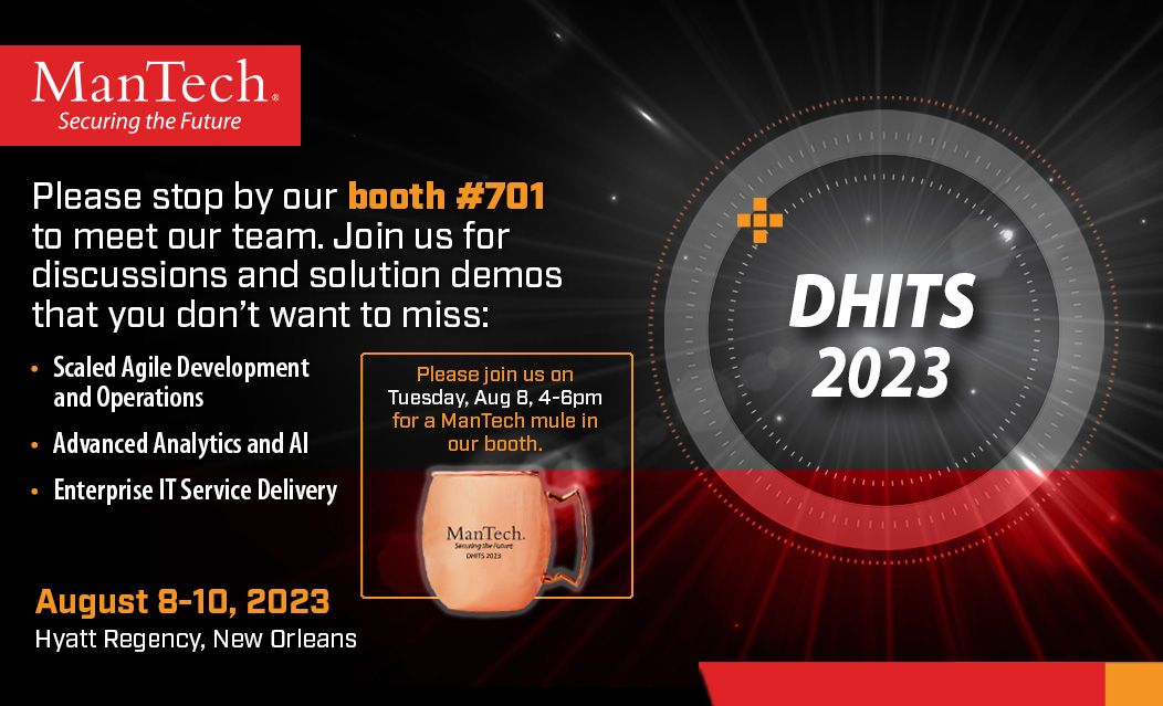 ManTech on LinkedIn: #meetmantech #analytics #dhits #healthcare ManTech on LinkedIn: #meetmantech #analytics #dhits #healthcare