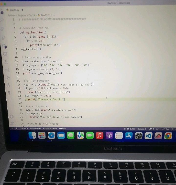Praveen Rathi on LinkedIn: #100daysofcode #python #problemsolving Praveen Rathi on LinkedIn: #100daysofcode #python #problemsolving