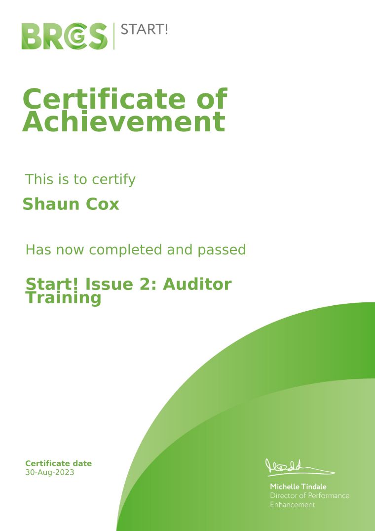 Shaun Cox on LinkedIn: Don't forget that START! Issue 2 is auditable ... Shaun Cox on LinkedIn: Don't forget that START! Issue 2 is auditable ...