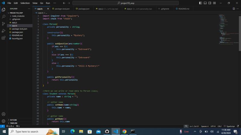 Zija Yaseen on LinkedIn: #typescript #inheritance #softwaredevelopment ... Zija Yaseen on LinkedIn: #typescript #inheritance #softwaredevelopment ...