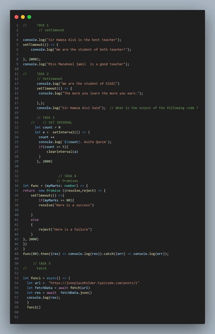 Asifa Muhammad Qasim on LinkedIn: #typescript #typescript #javascript # ... Asifa Muhammad Qasim on LinkedIn: #typescript #typescript #javascript # ...