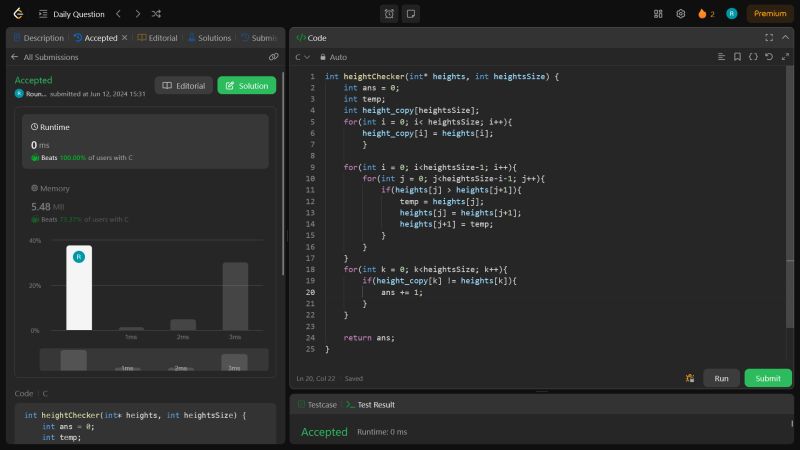 Solving a LeetCode problem with 0ms runtime | Rounak Sondawale posted ... Solving a LeetCode problem with 0ms runtime | Rounak Sondawale posted ...