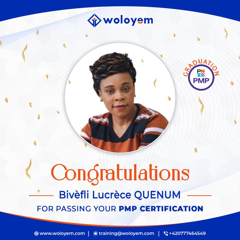 Imane TOUKOUROU, PMP® on LinkedIn: +1 PMP Certified at Woloyem | Essowè ... Imane TOUKOUROU, PMP® on LinkedIn: +1 PMP Certified at Woloyem | Essowè ...