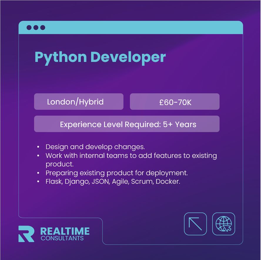 Sean Greenfield on LinkedIn: #pythonjobs #python #pythoncareers Sean Greenfield on LinkedIn: #pythonjobs #python #pythoncareers