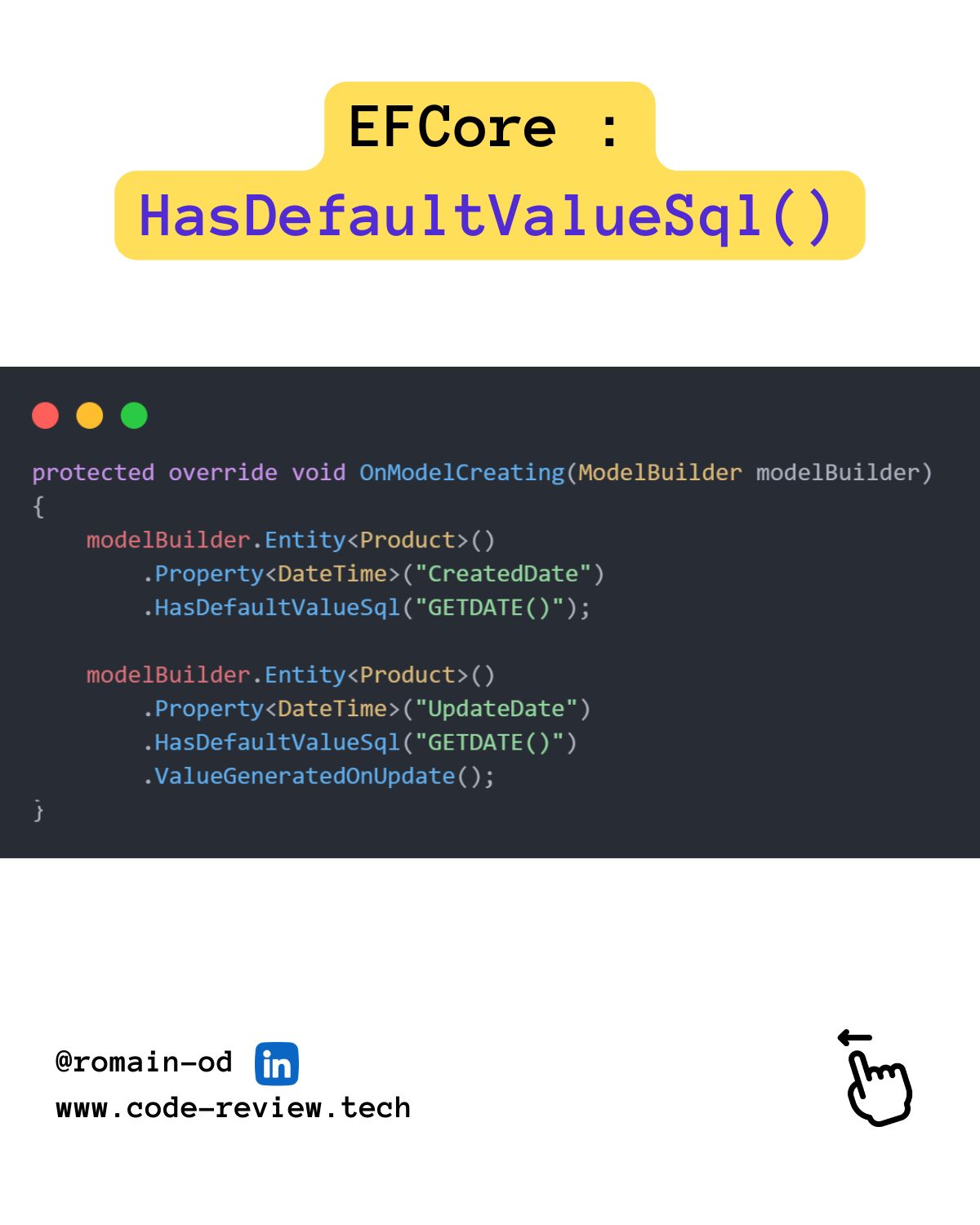Romain Ottonelli Dabadie on LinkedIn: #microsoft #dotnet #csharp # ... Romain Ottonelli Dabadie on LinkedIn: #microsoft #dotnet #csharp # ...