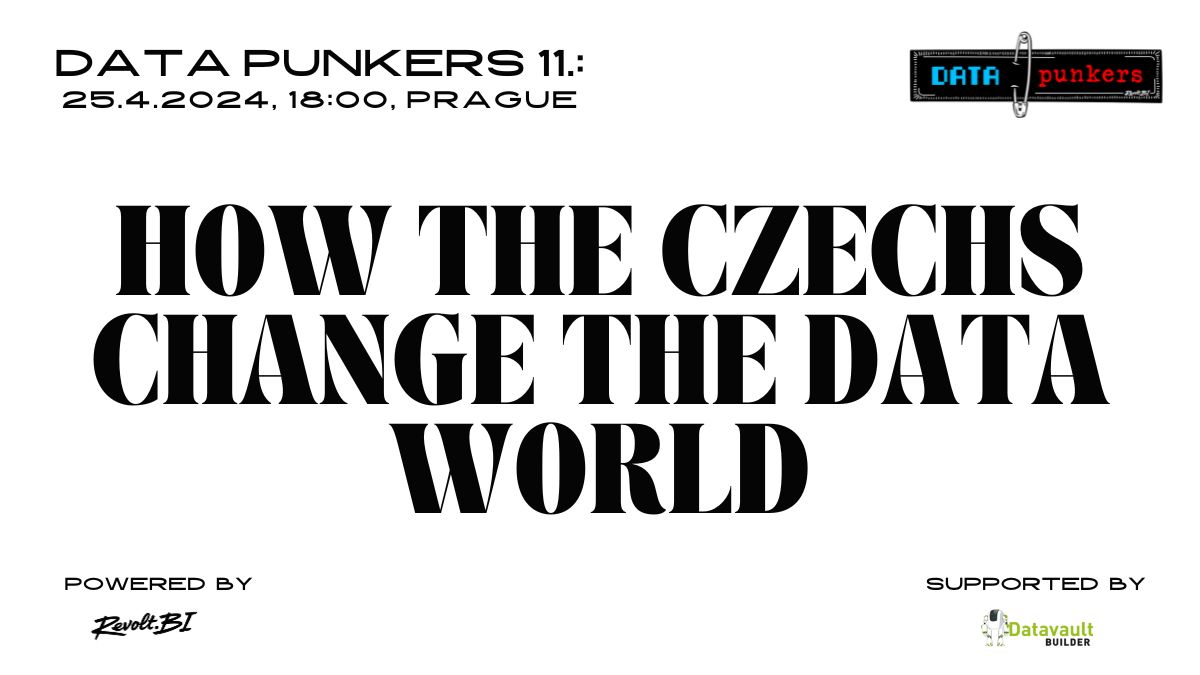 Petr Beles on LinkedIn: #datapunkers Petr Beles on LinkedIn: #datapunkers