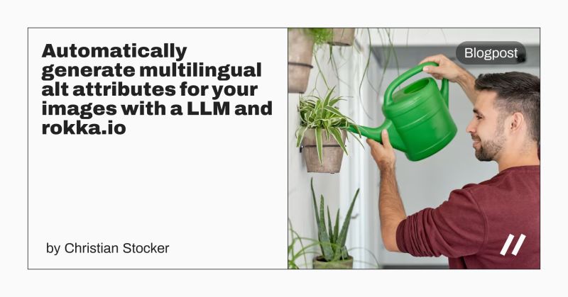 Liip on LinkedIn: Automatically generate multilingual alt attributes ... Liip on LinkedIn: Automatically generate multilingual alt attributes ...