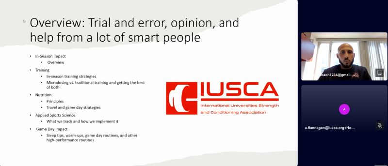 IUSCA on LinkedIn: š¬Weāre LIVE! George Greene MS, RSCC D, CSCS, USAW ... IUSCA on LinkedIn: š¬Weāre LIVE! George Greene MS, RSCC D, CSCS, USAW ...